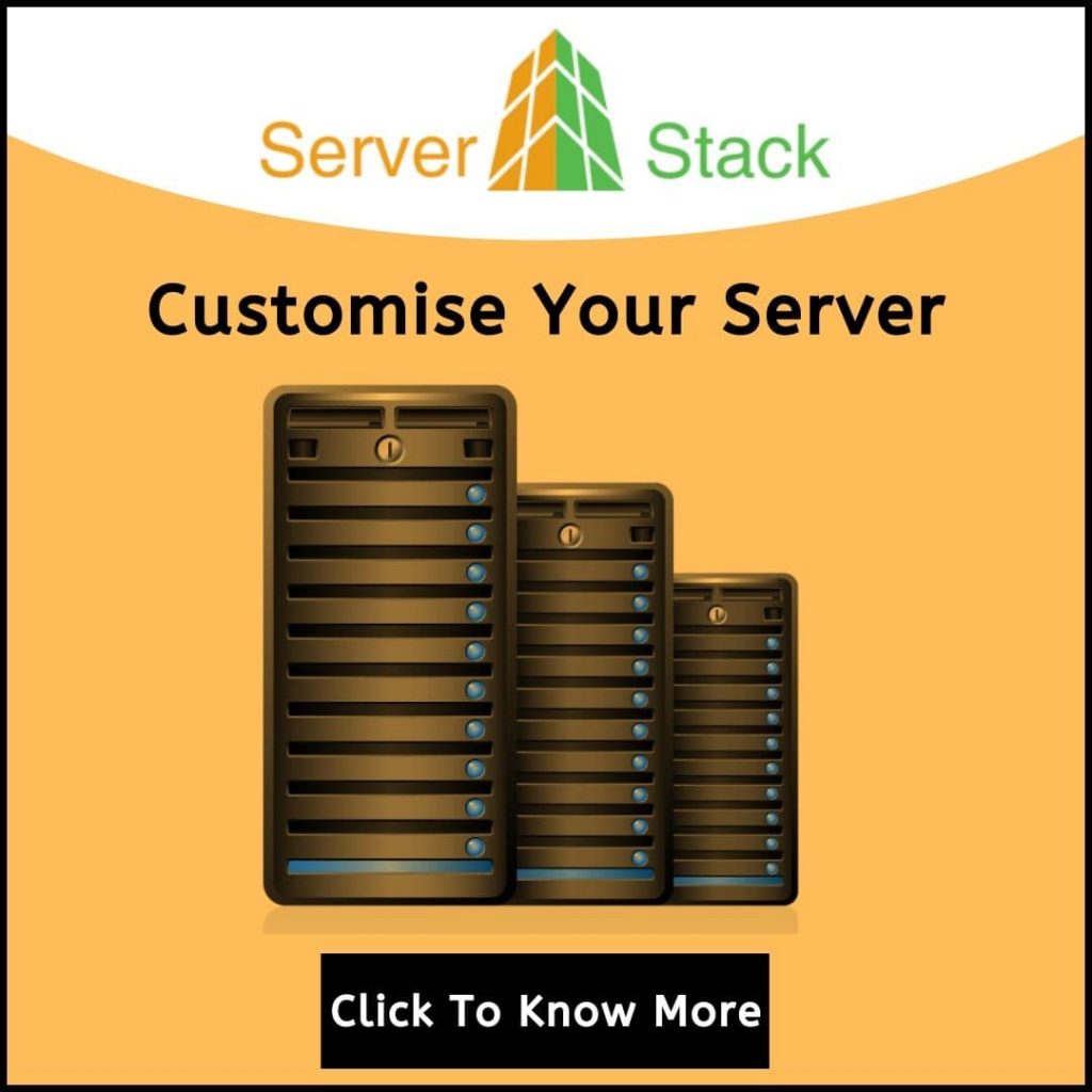 All types of servers | Server Price India | Serverstack